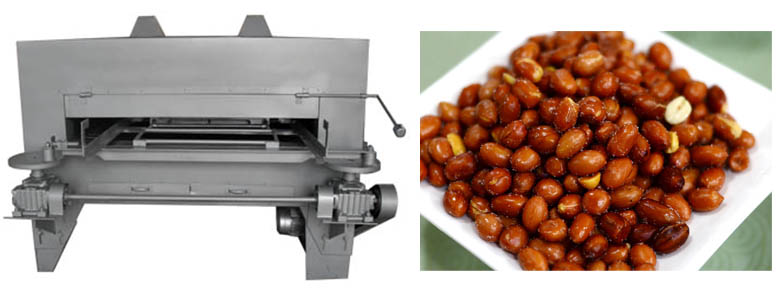 How to roast crisp peanut with peanut roaster