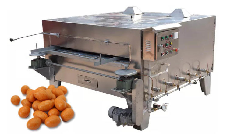 Roasted peanut swing oven, flour-coated swing peanut roaster machine ...